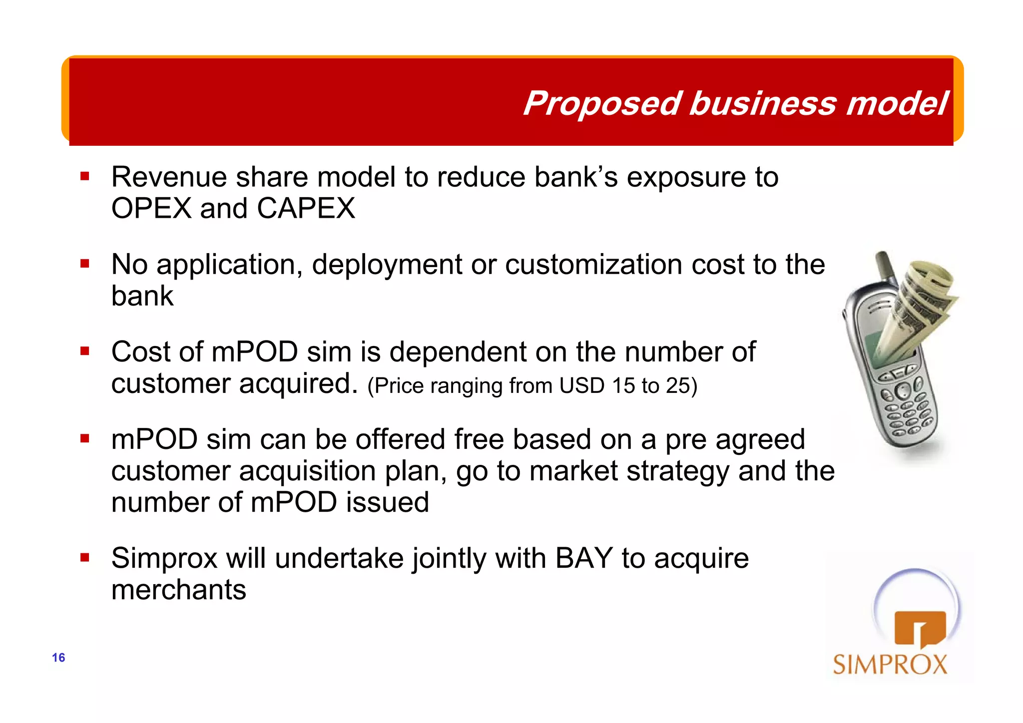 Simprox M Pod Introduction | PDF