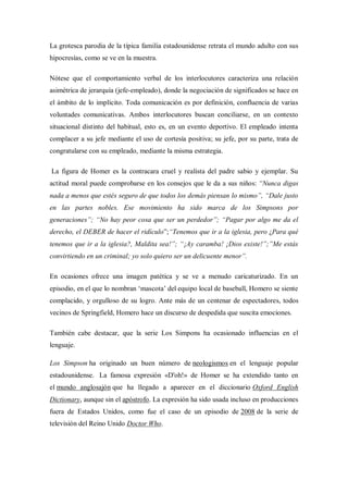 Análisis de Los Simpson | PDF