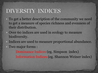 Simpson index | PPTX