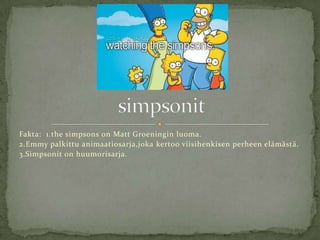 Simpsonit | PPTX
