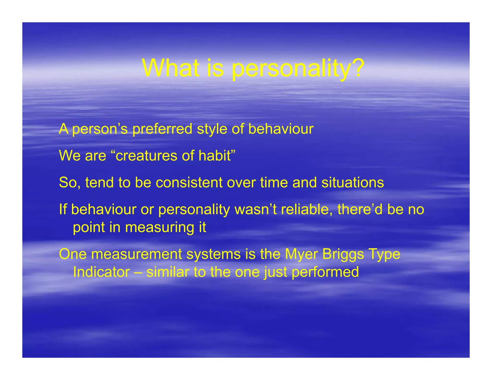 Simpson personality test | PDF