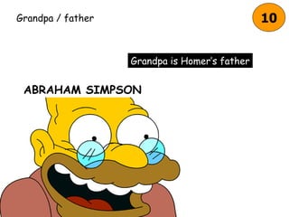 Simpsons genitive | PPT | Television | Entertainment
