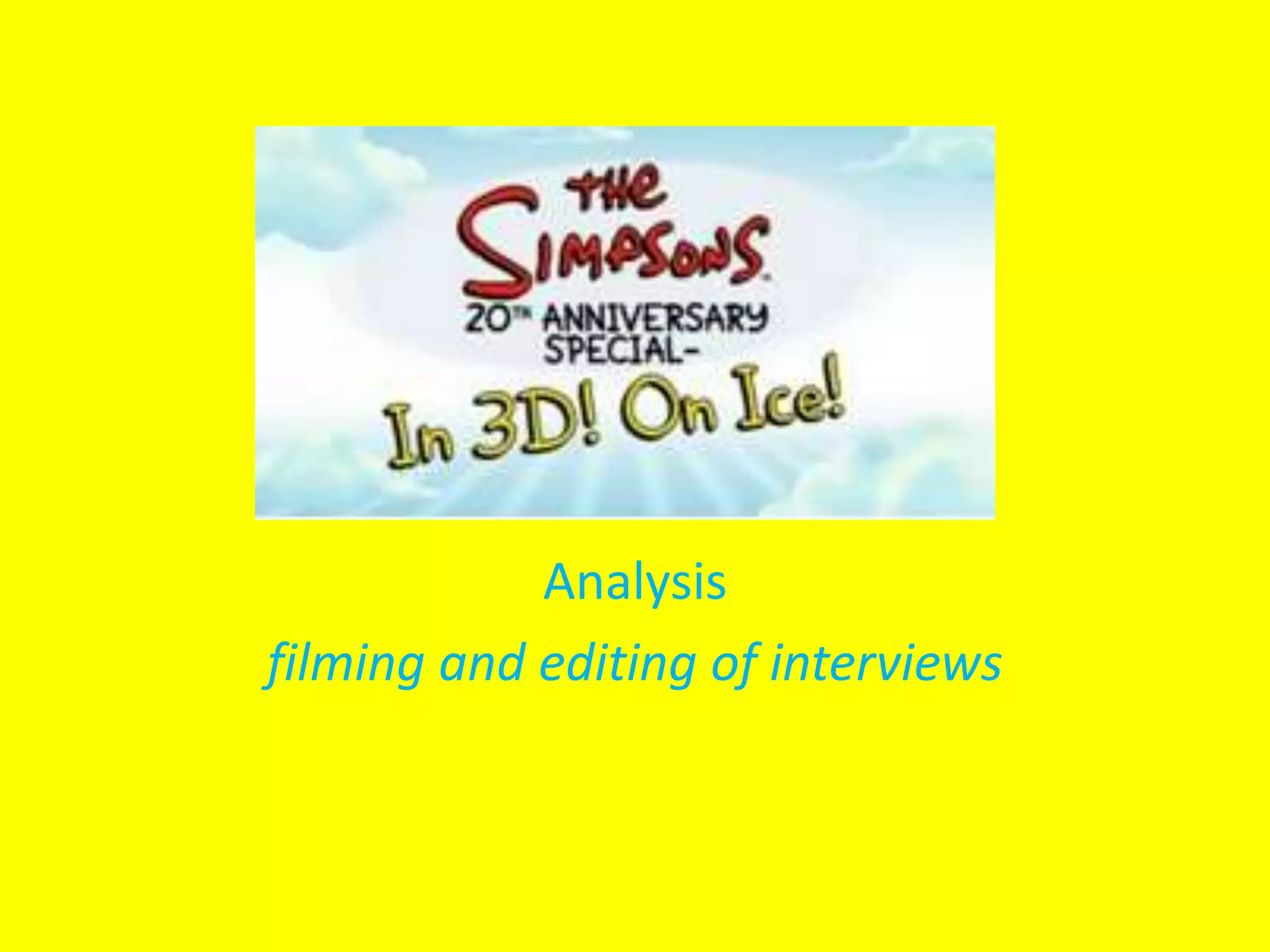 Simpsons analysis | PPT