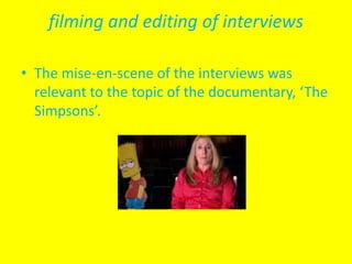 Simpsons analysis | PPT