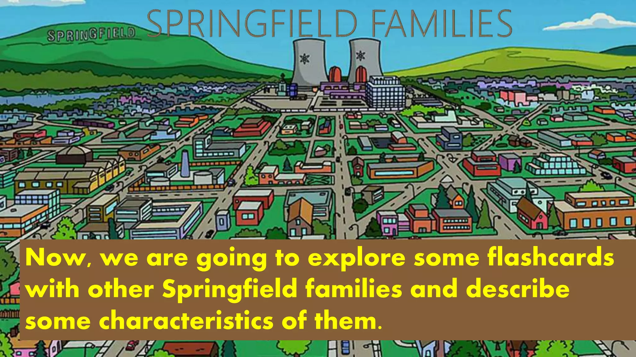 Simpsons family flash cards final version | PPTX