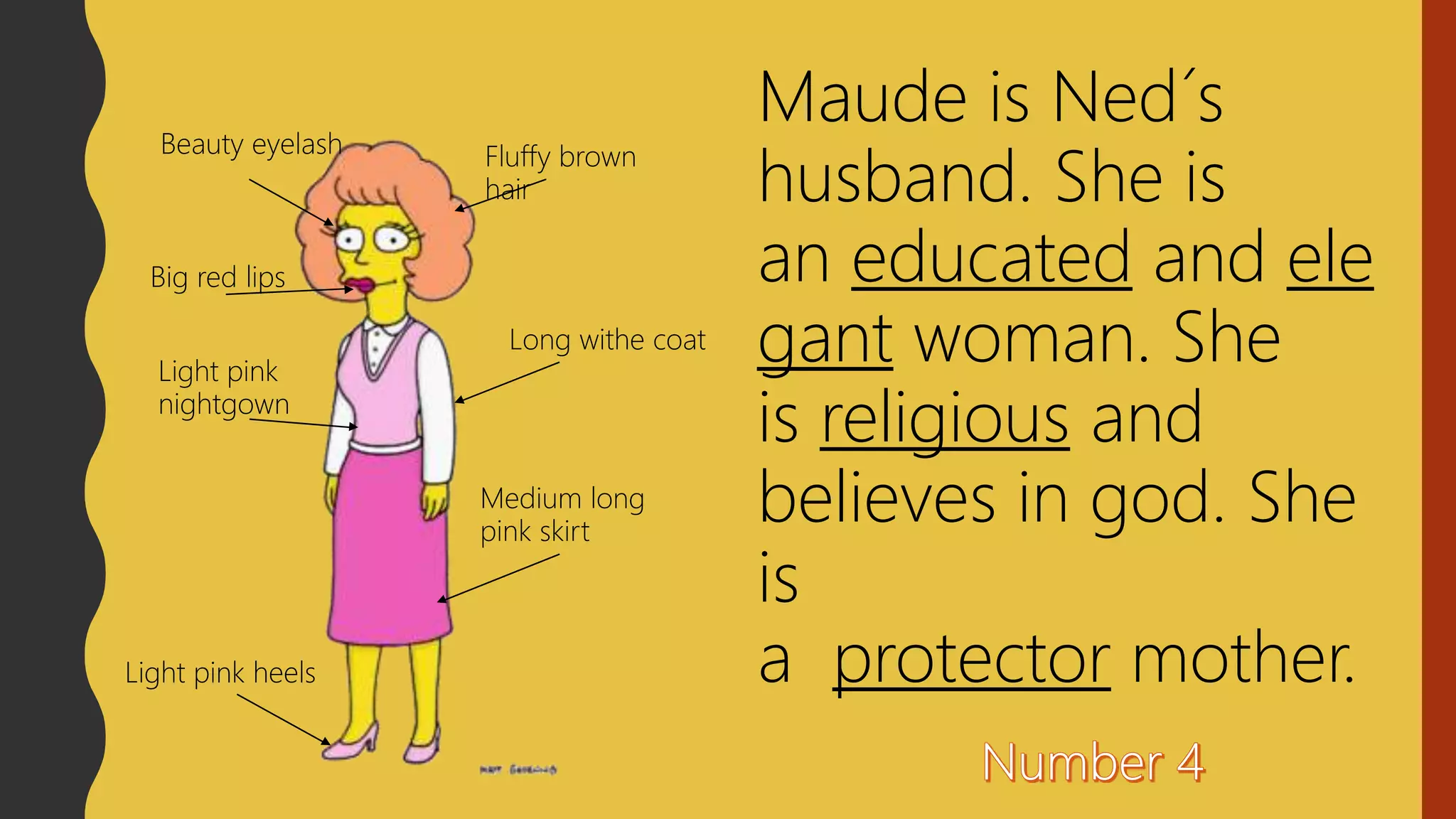 Simpsons family flash cards final version | PPTX