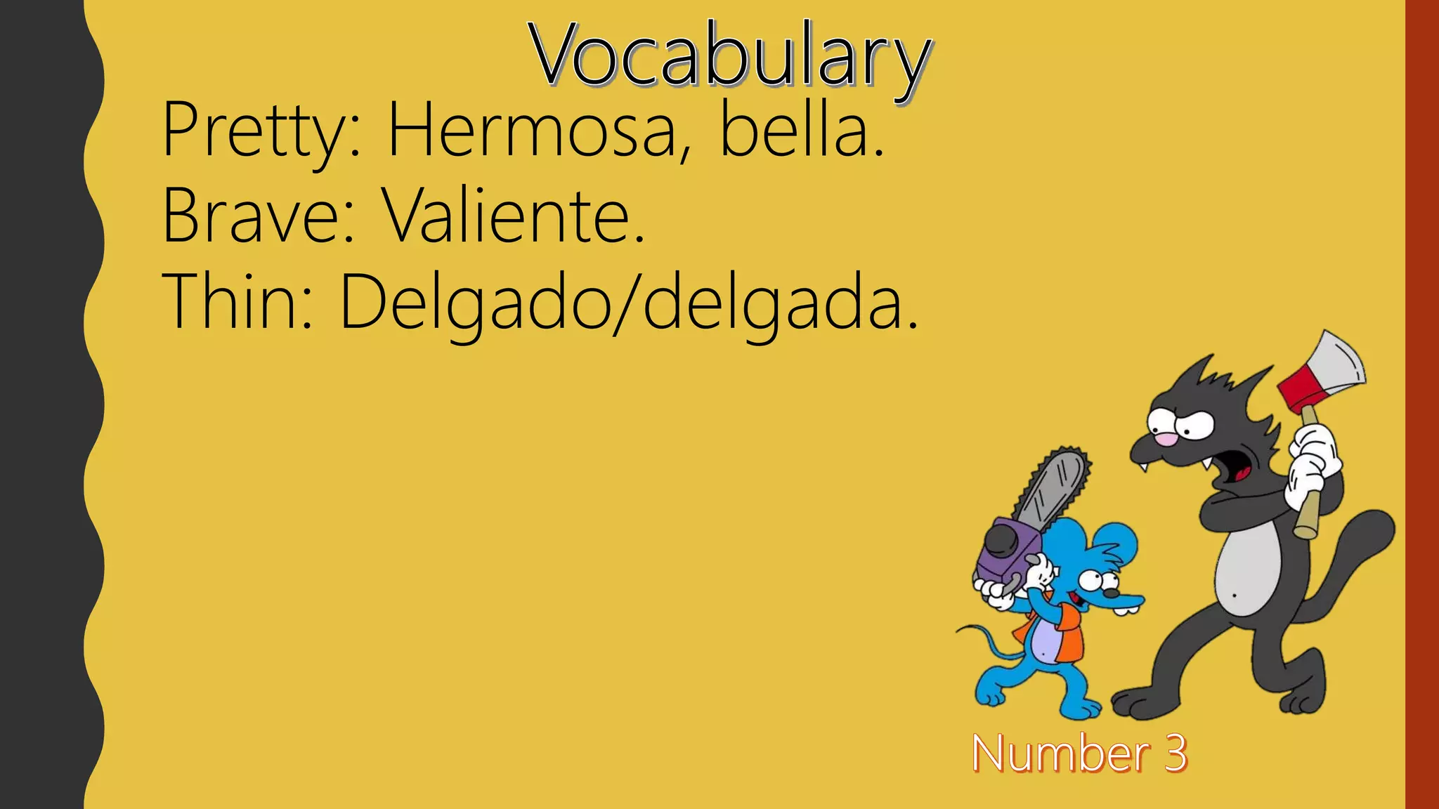 Simpsons family flash cards final version | PPTX