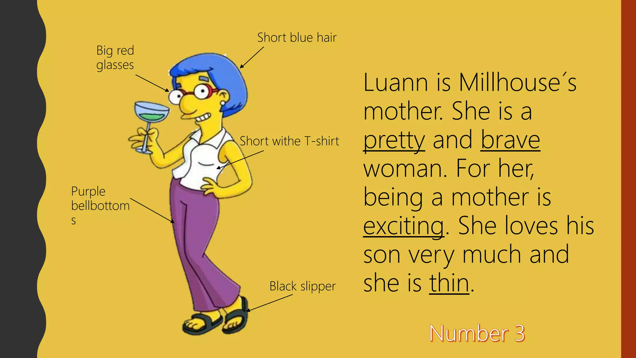 Simpsons family flash cards final version | PPTX