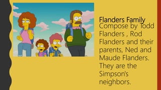 Simpsons family flash cards final version | PPTX