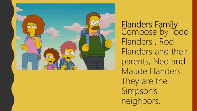 Simpsons family flash cards final version | PPTX