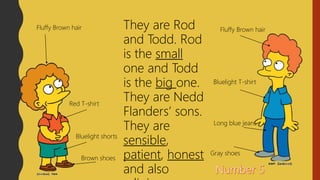 Simpsons family flash cards final version | PPTX