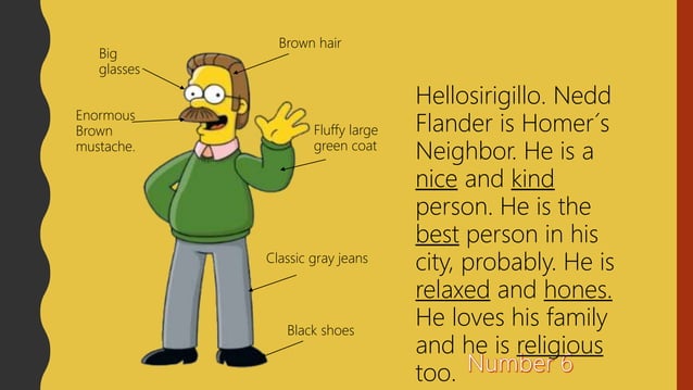 Simpsons family flash cards final version | PPTX