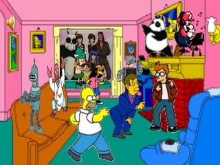 Simpsons homer party | PPT