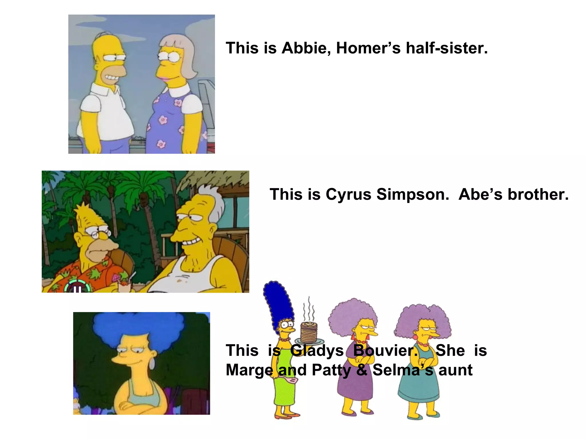 Simpsons inheritance powerpoint | PPT