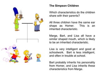 Simpsons inheritance powerpoint | PPT