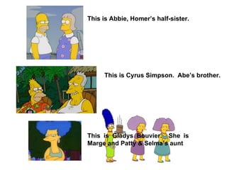 Simpsons inheritance powerpoint | PPT