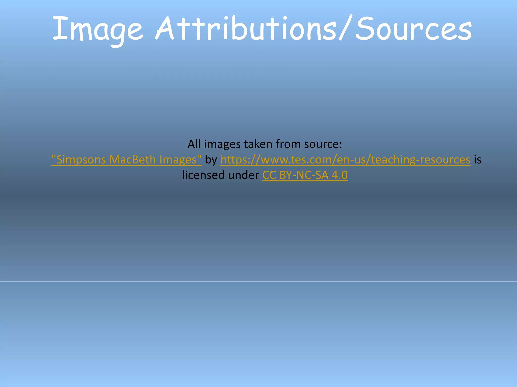 MacBeth Simpsons | PPTX