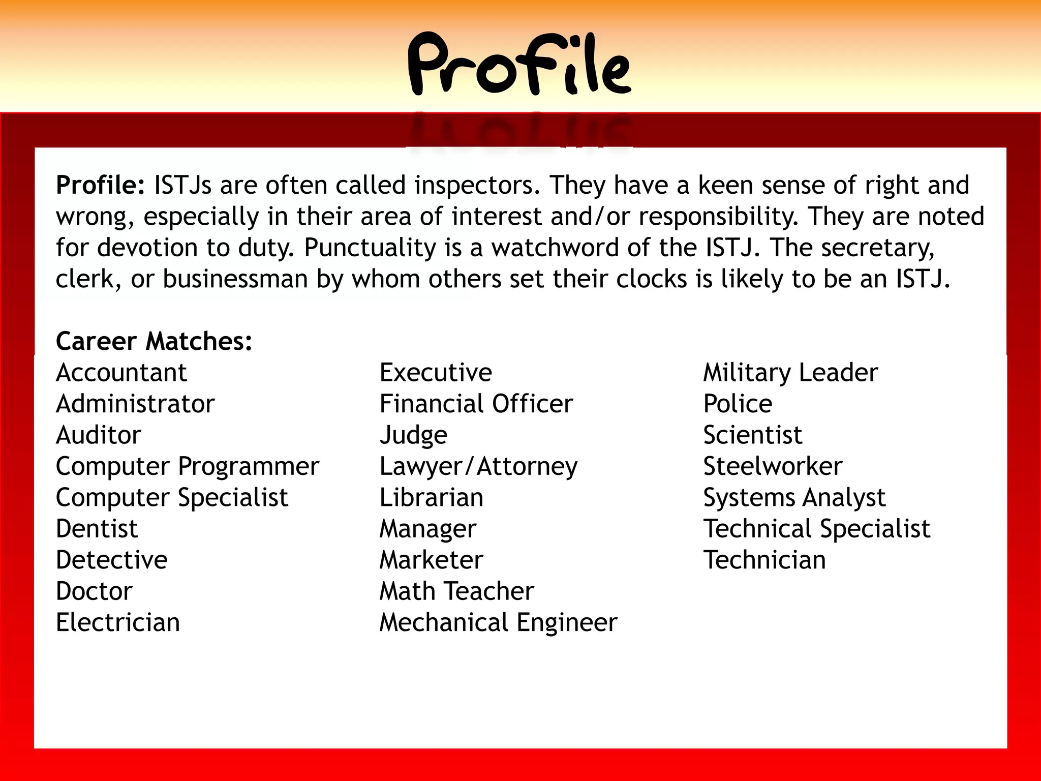 The Simpsons Myers-Briggs Test | PDF | Business and Finance