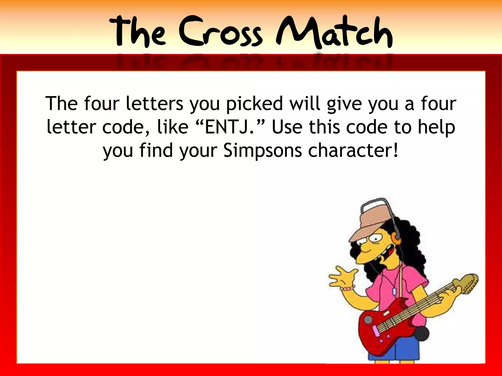 The Simpsons Myers-Briggs Test | PDF