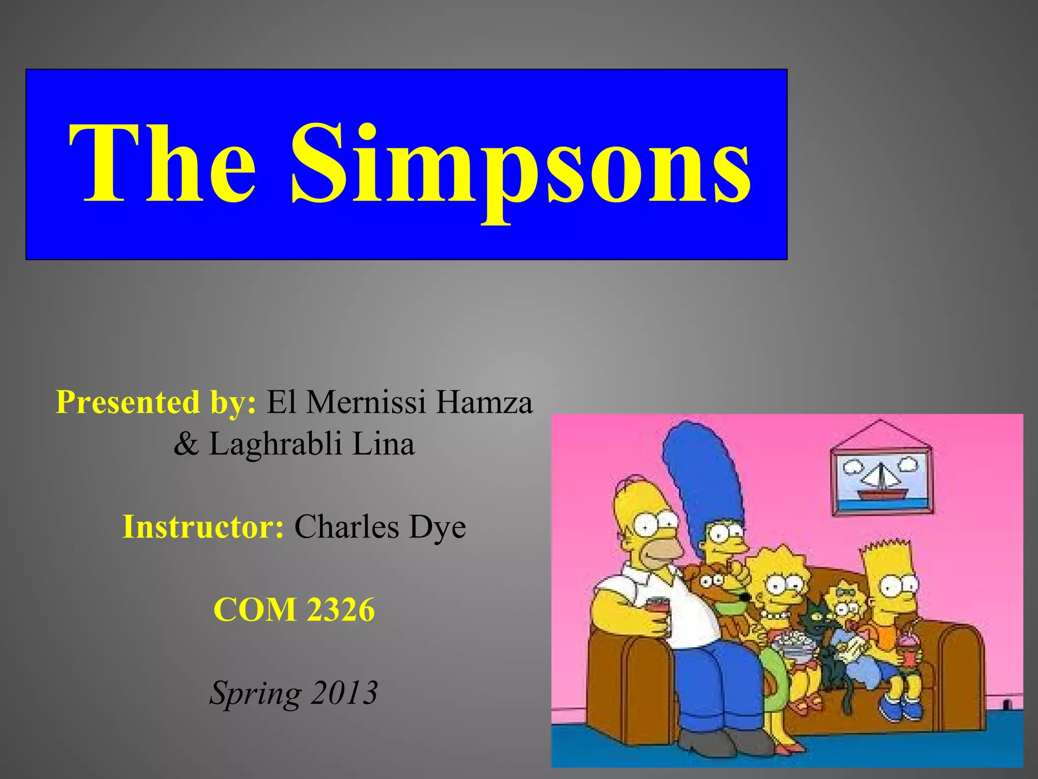 Simpsons presentation | PPT