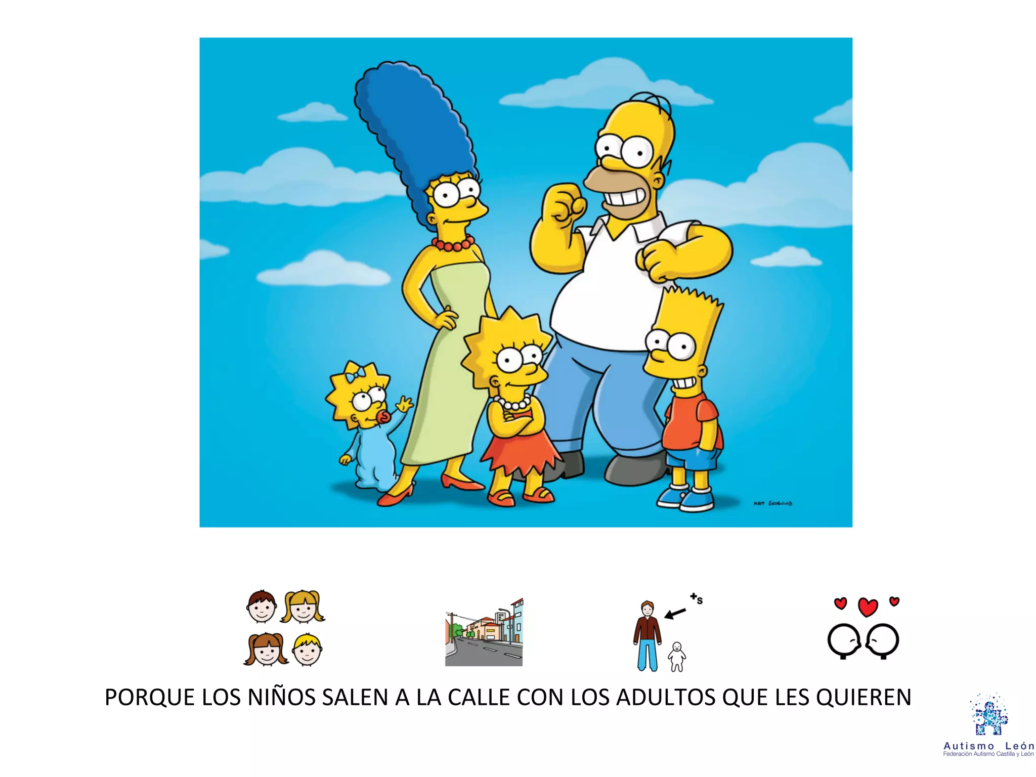 Cuento adaptado con pictogramas "Bart quiere ir solo por la calle" | PPT