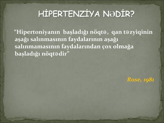 Simptomatik hipertenziya | PPT