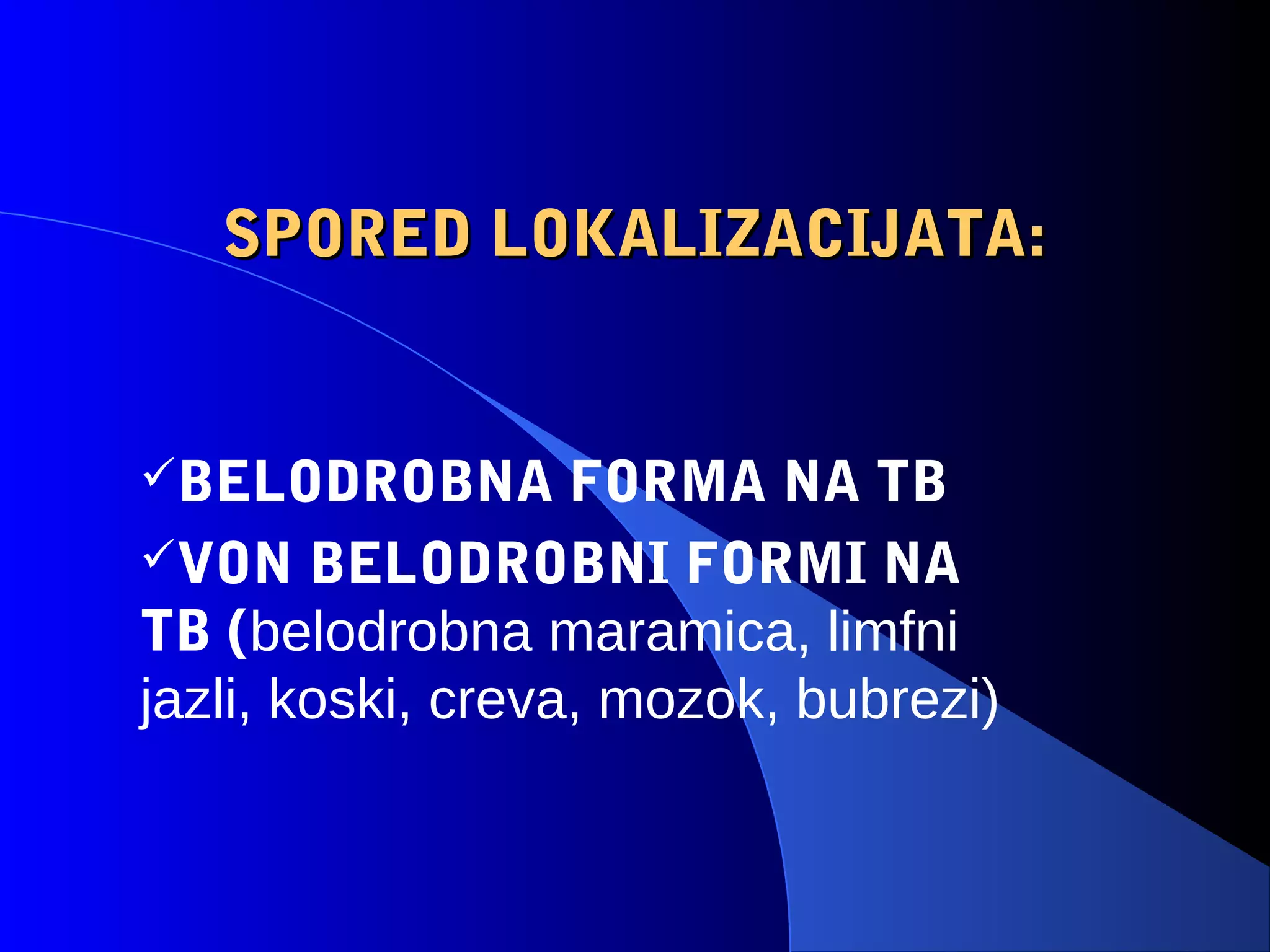 Simptomi i klinicki formi na tuberkuloza | PPT