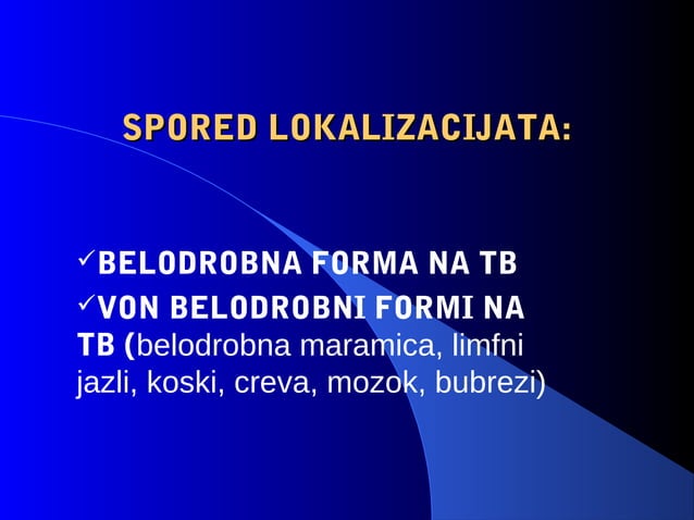 Simptomi i klinicki formi na tuberkuloza | PPT