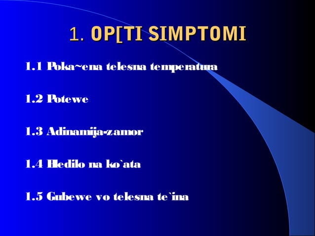 Simptomi i klinicki formi na tuberkuloza | PPT