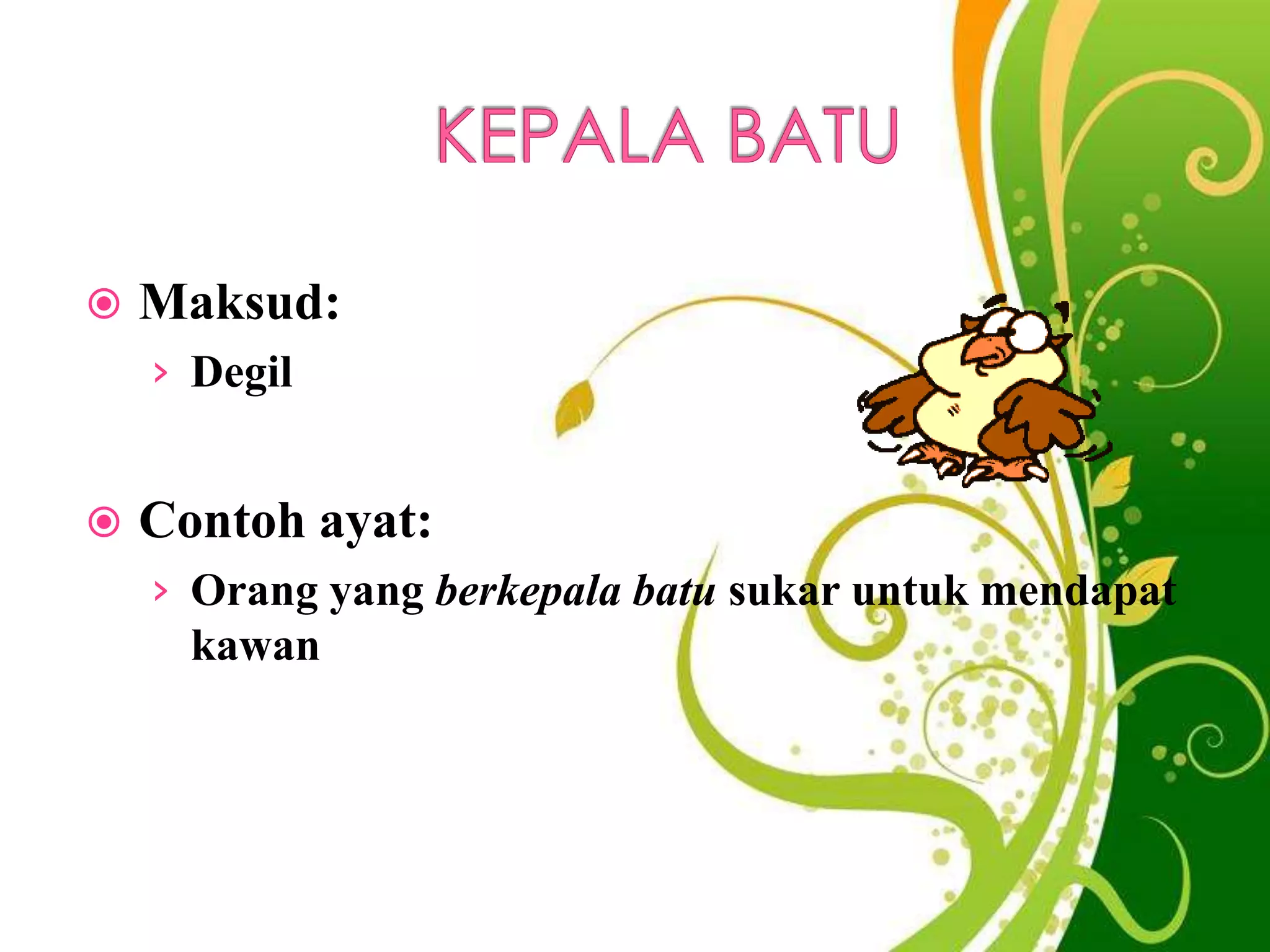 Simpulan bahasa | PPTX