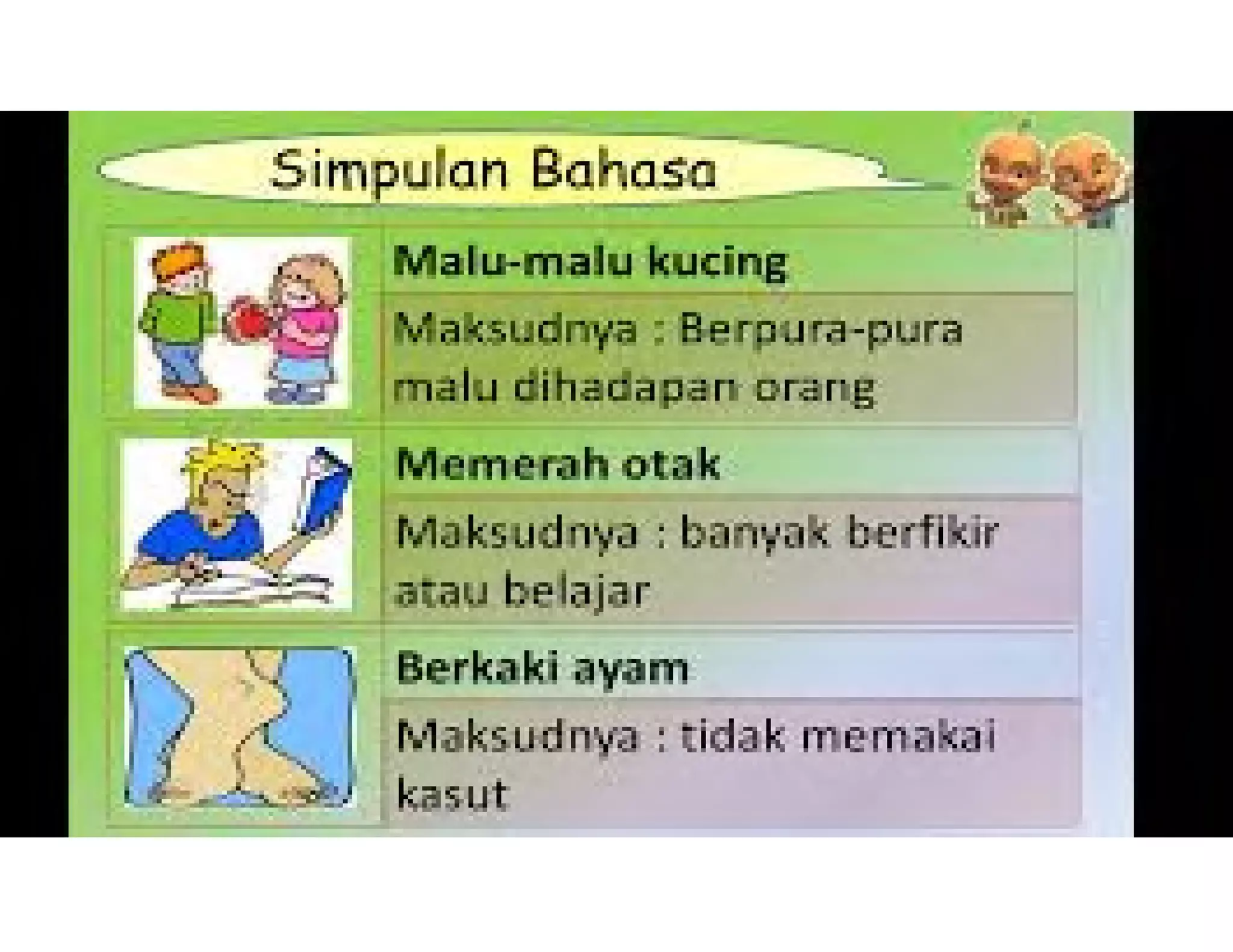 Simpulan bahasa | PPT
