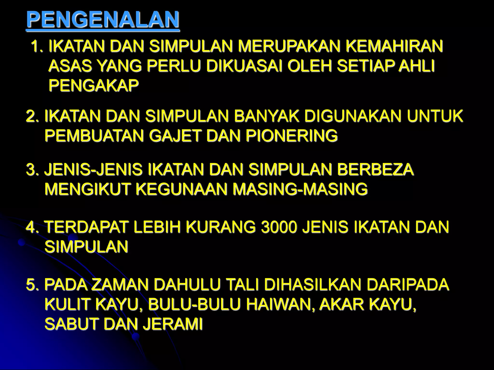 Simpulan dan ikatan (PENGAKAP) | PPTX