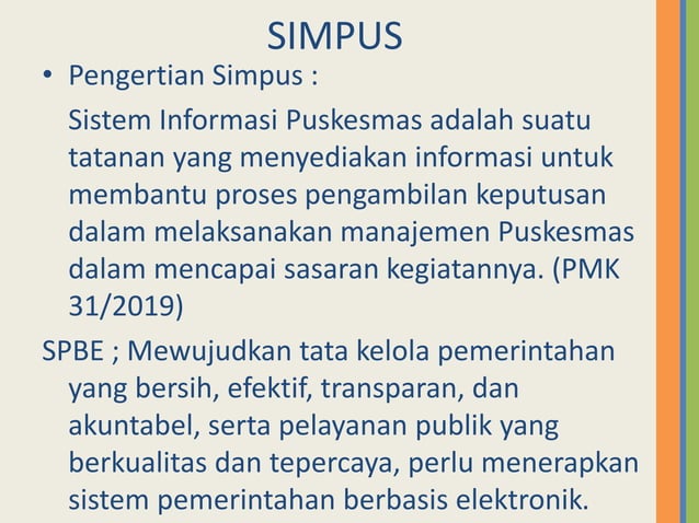 SIMPUS SIMPUS SIMPUS & E- PUSKESMAS (3).ppt