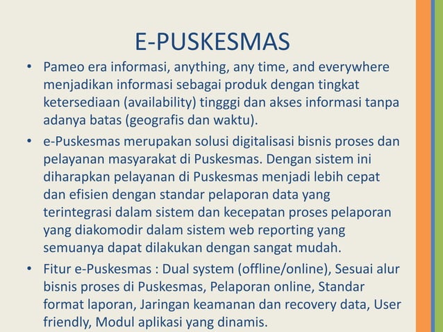 SIMPUS SIMPUS SIMPUS & E- PUSKESMAS (3).ppt
