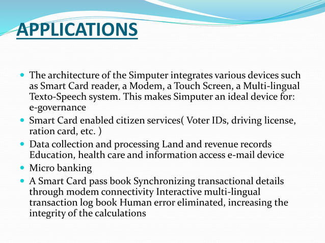 Simputer technology ppt | PPTX | Computer Peripherals | Computing