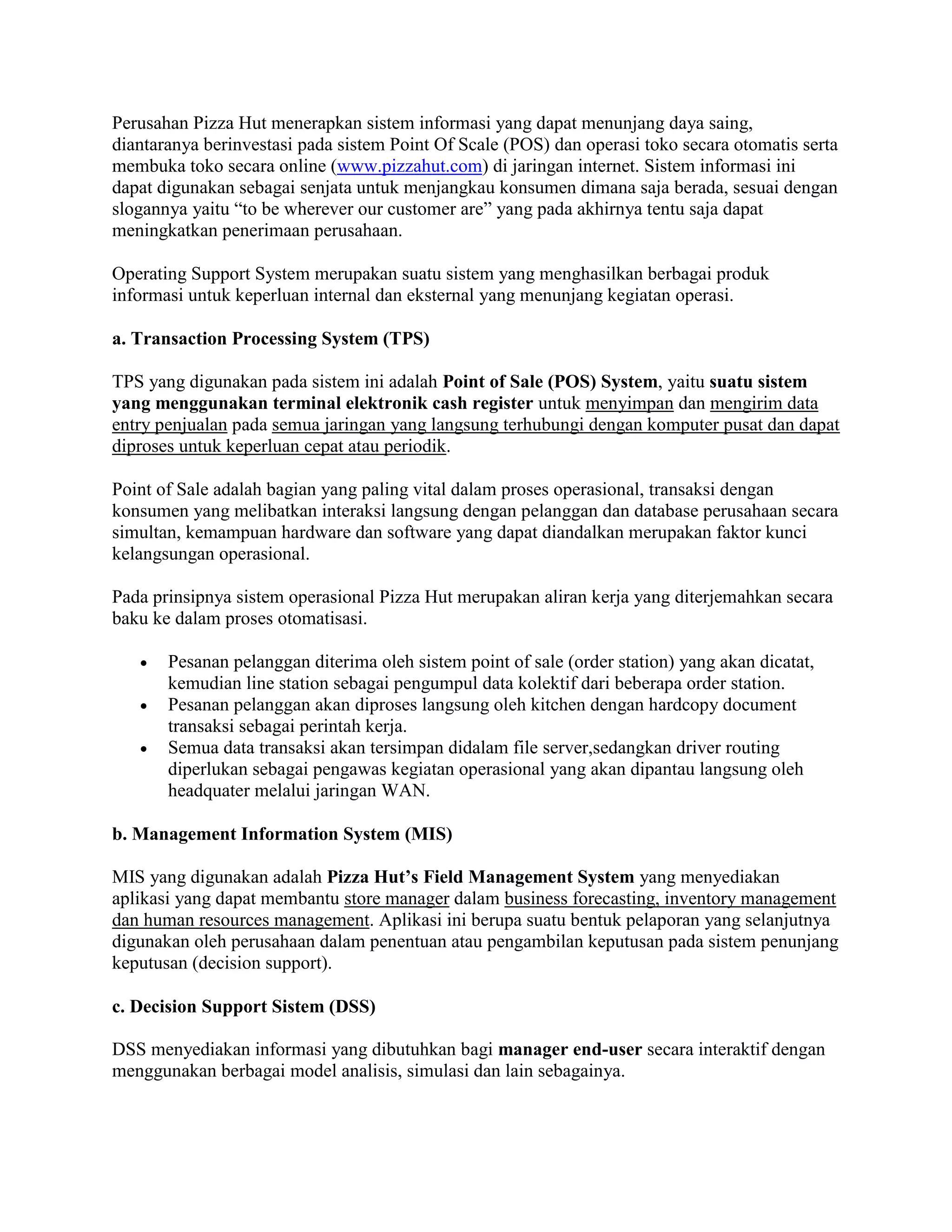 Sim, putri diana lestari , hapzi ali, analisis perancangan sistem informasi pada perusahaan ...