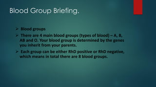 SIMRA BLOOD GROUPING.pdf Types of Blood Grouping | PDF