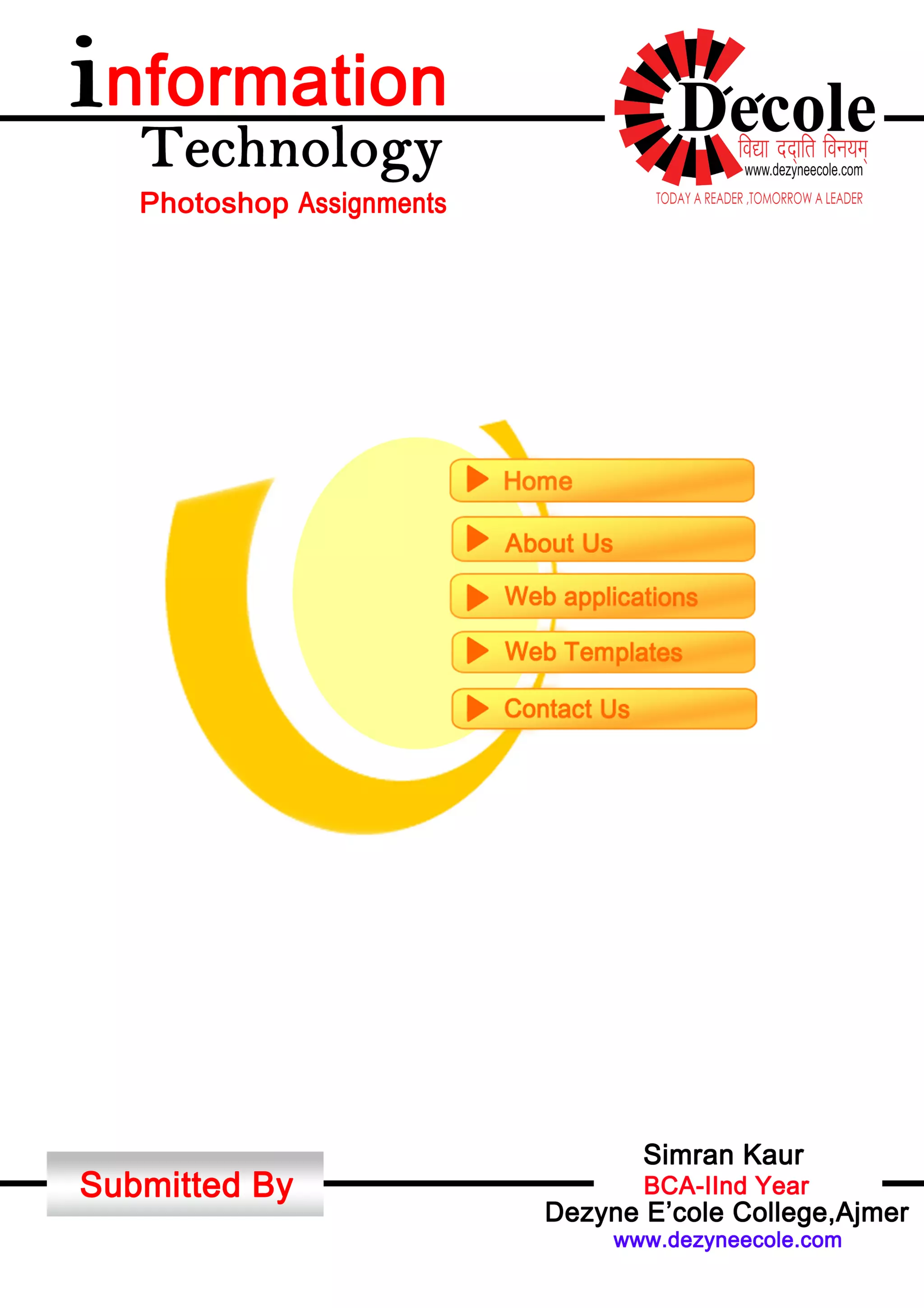 Simran Kaur BCA II Year | PDF