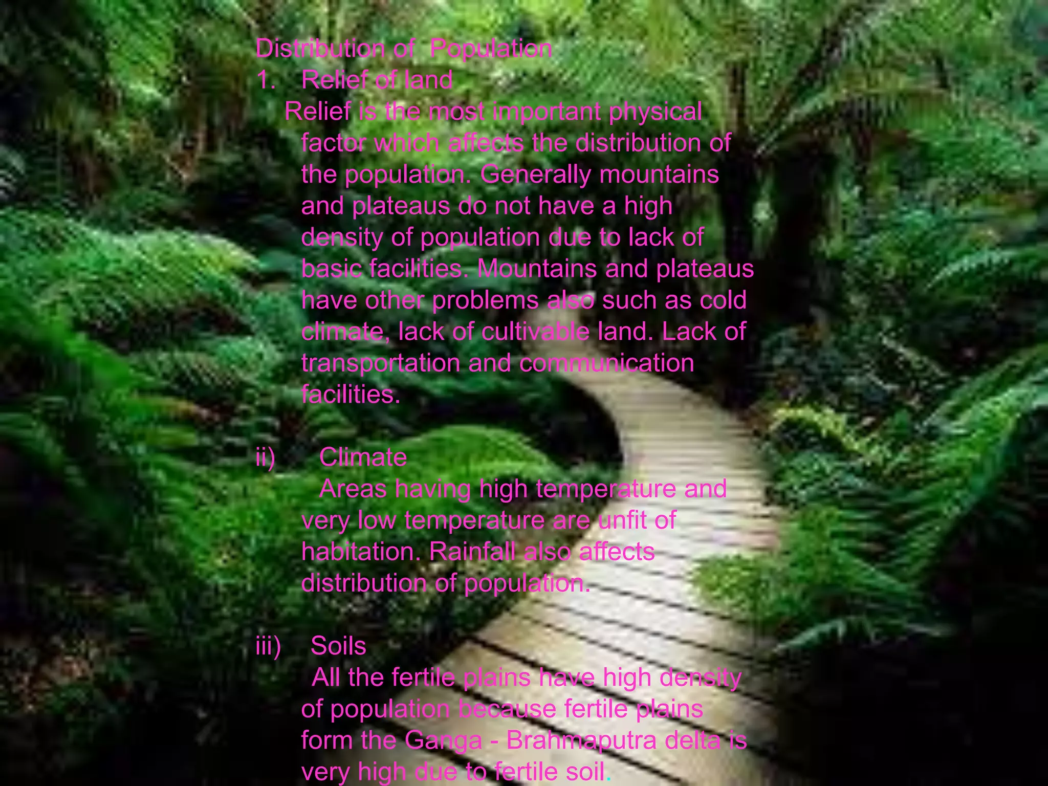 Human settlement class 7 | PPTX