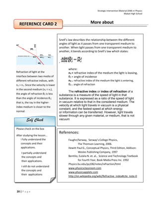 Sim refraction | PDF