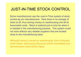 SIM reference (Unit 2) stock management | PDF