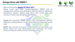 Pengertian SIMRS dan E-MR (Rekam Medis Elektronik).pptx