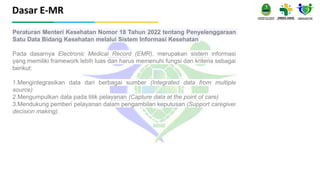 Pengertian SIMRS dan E-MR (Rekam Medis Elektronik).pptx