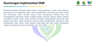 Pengertian SIMRS dan E-MR (Rekam Medis Elektronik).pptx