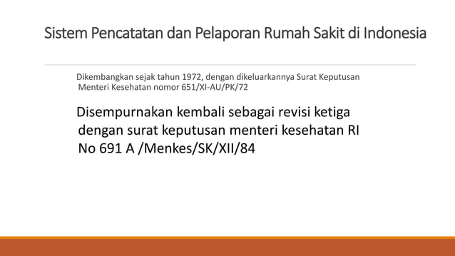 Sistem Informasi Manajemen Puskesmas (SIMPUS) dan SIMRS | PPTX