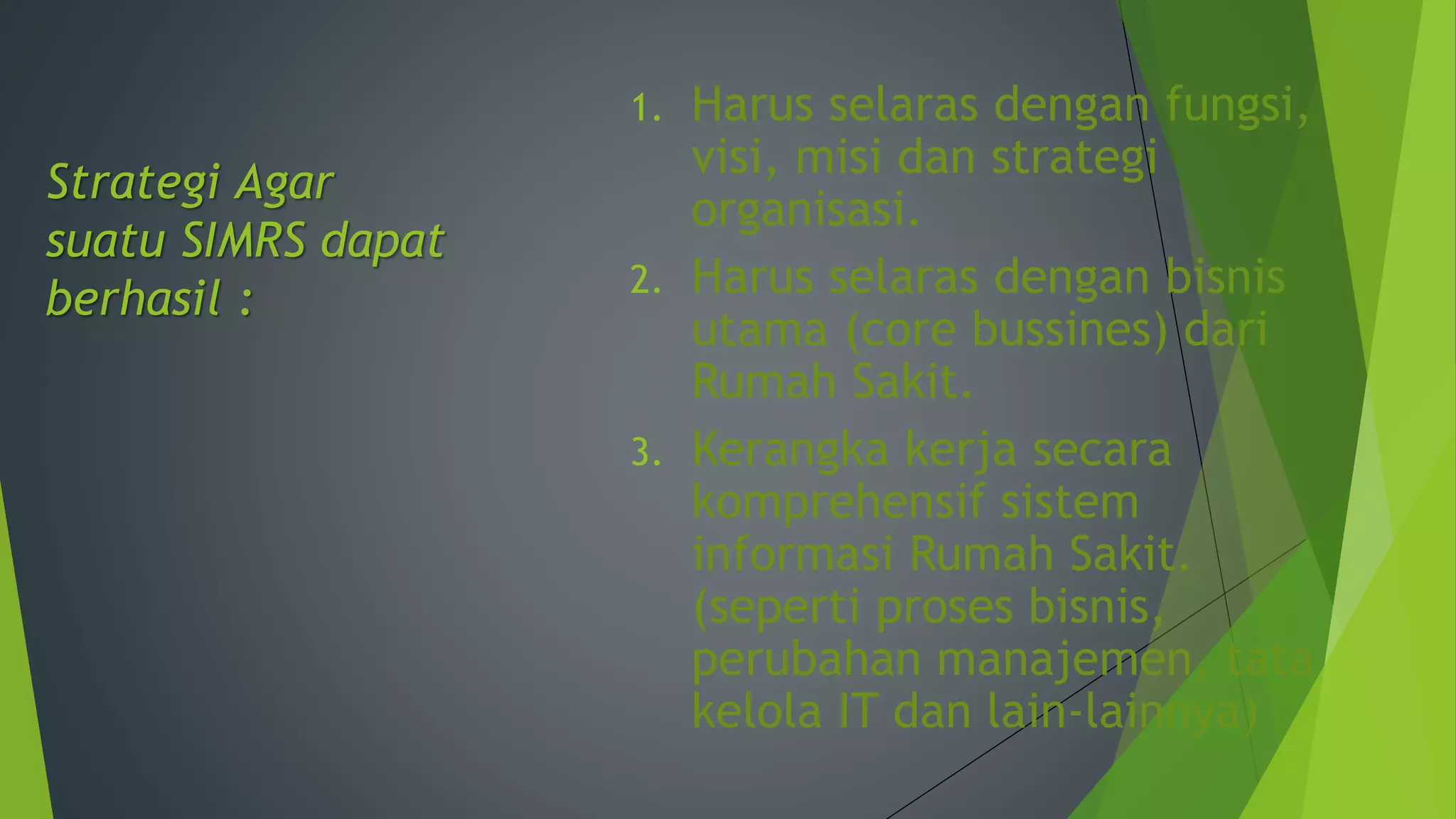 Simrs tgs uas sik kelompok 3 | PPT