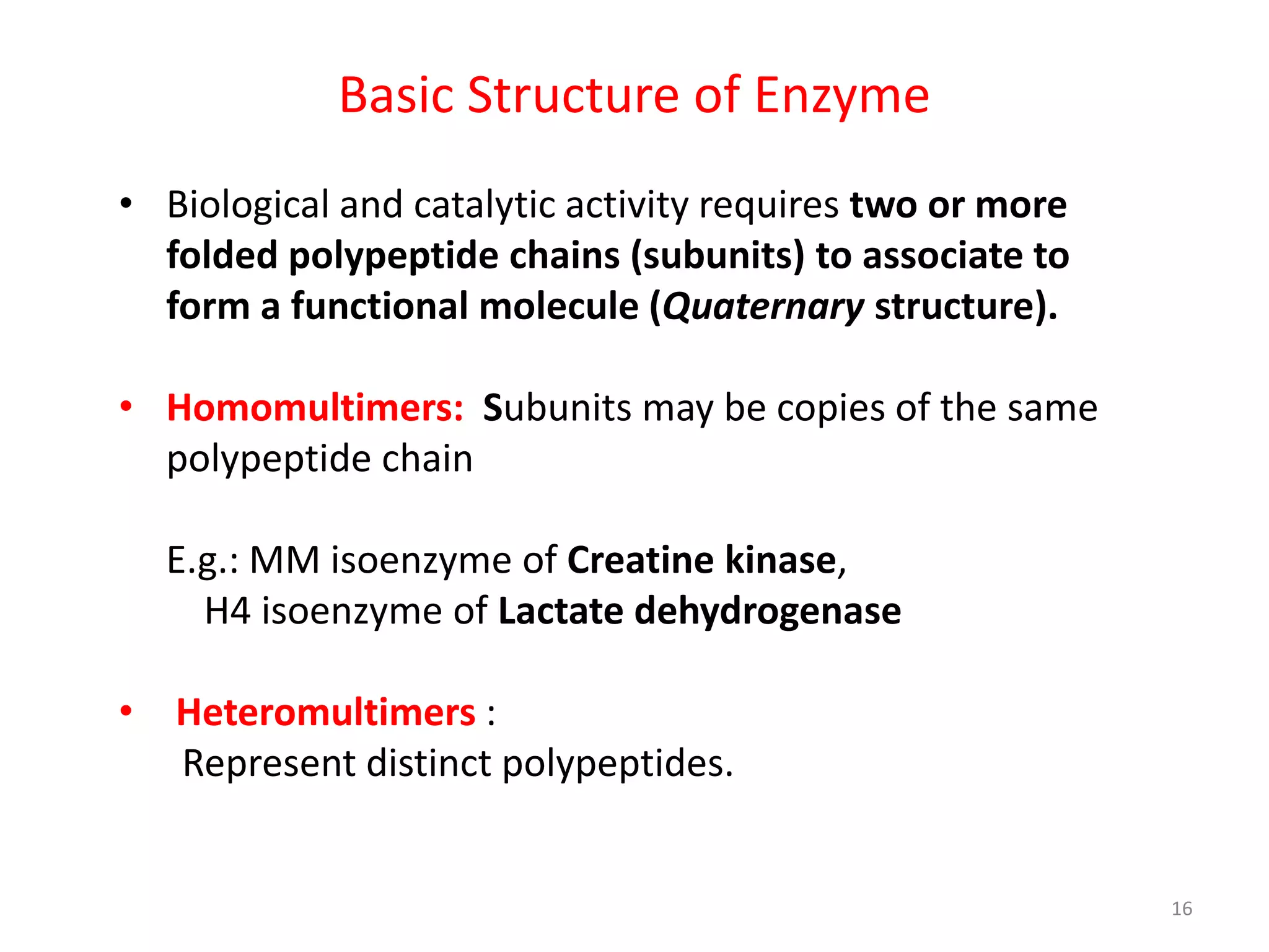 Principles of clinical enzymology | PPTX