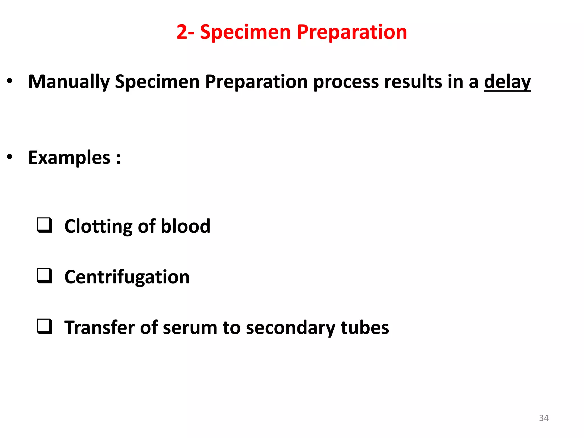 Automation in the Clinical Lab | PPTX