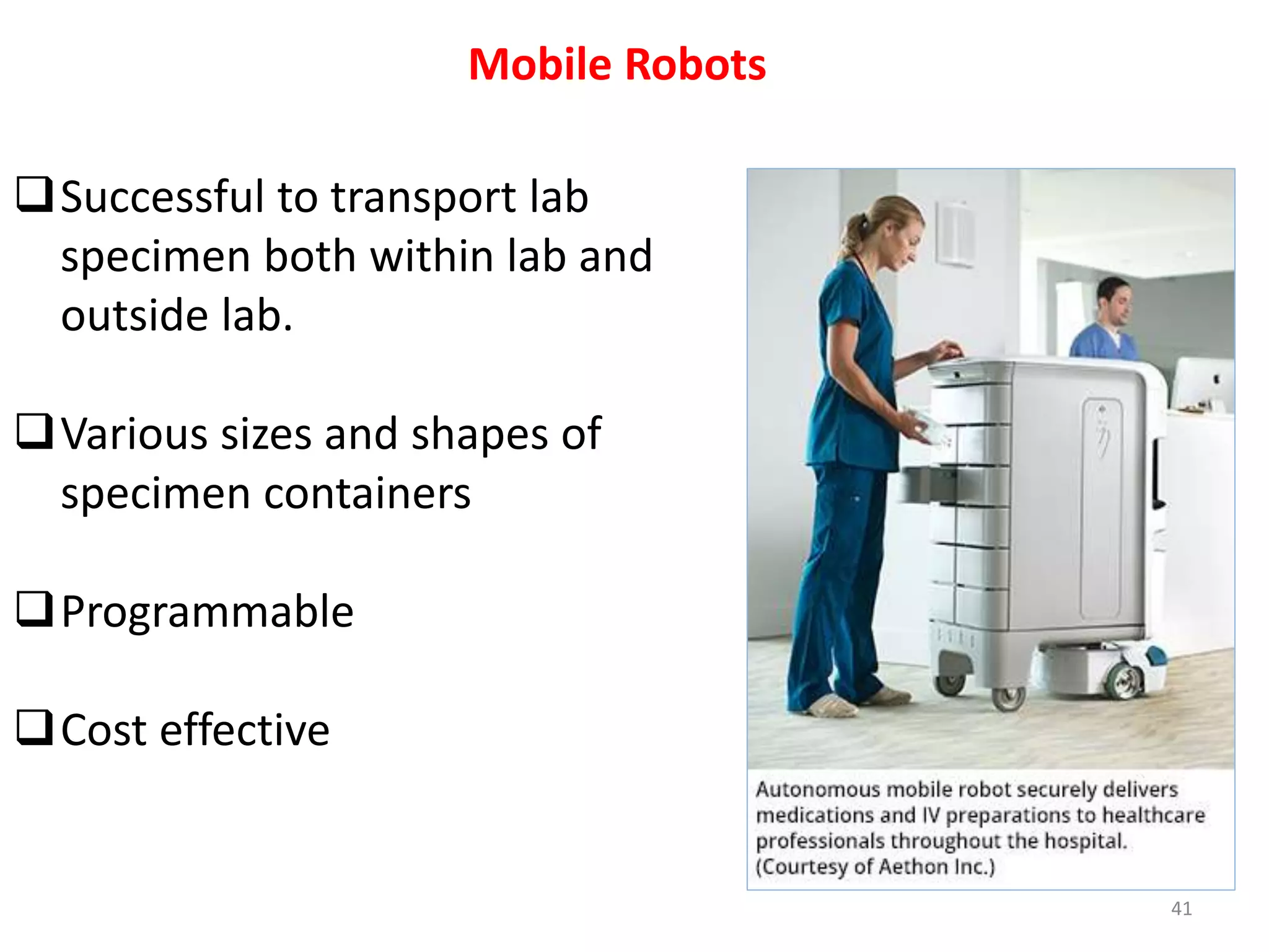 Automation in the Clinical Lab | PPTX | Chemistry | Science