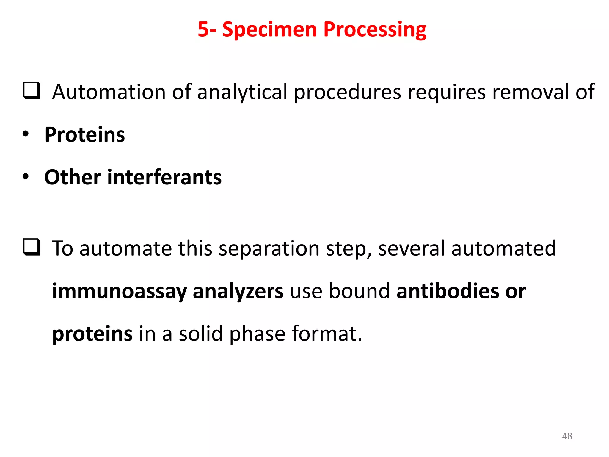 Automation in the Clinical Lab | PPTX